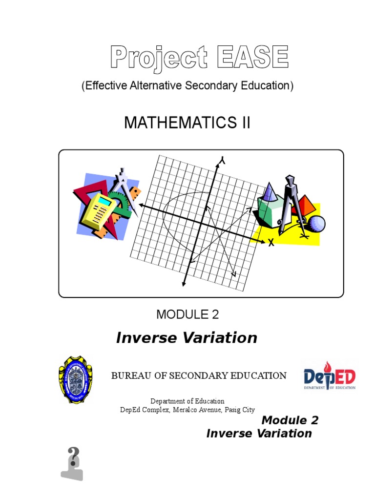 Module 2 - Variations | PDF | Speed | Variable (Mathematics)