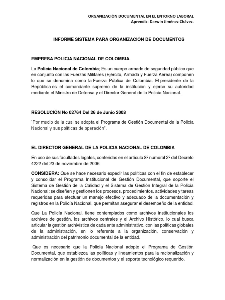 iNFORME DE geSTION dOCUMENTAL | PDF | Archivo de computadora | Seguridad