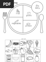 Food Groups Cut and Paste Activity | PDF | Wellness | Science & Mathematics