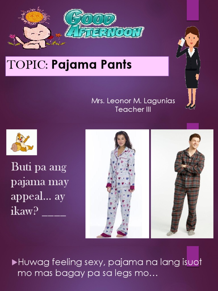 Pajama Pants Design and Drafting Guide | PDF | Clothing | Trousers