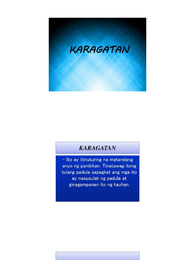 Karagatan | PDF