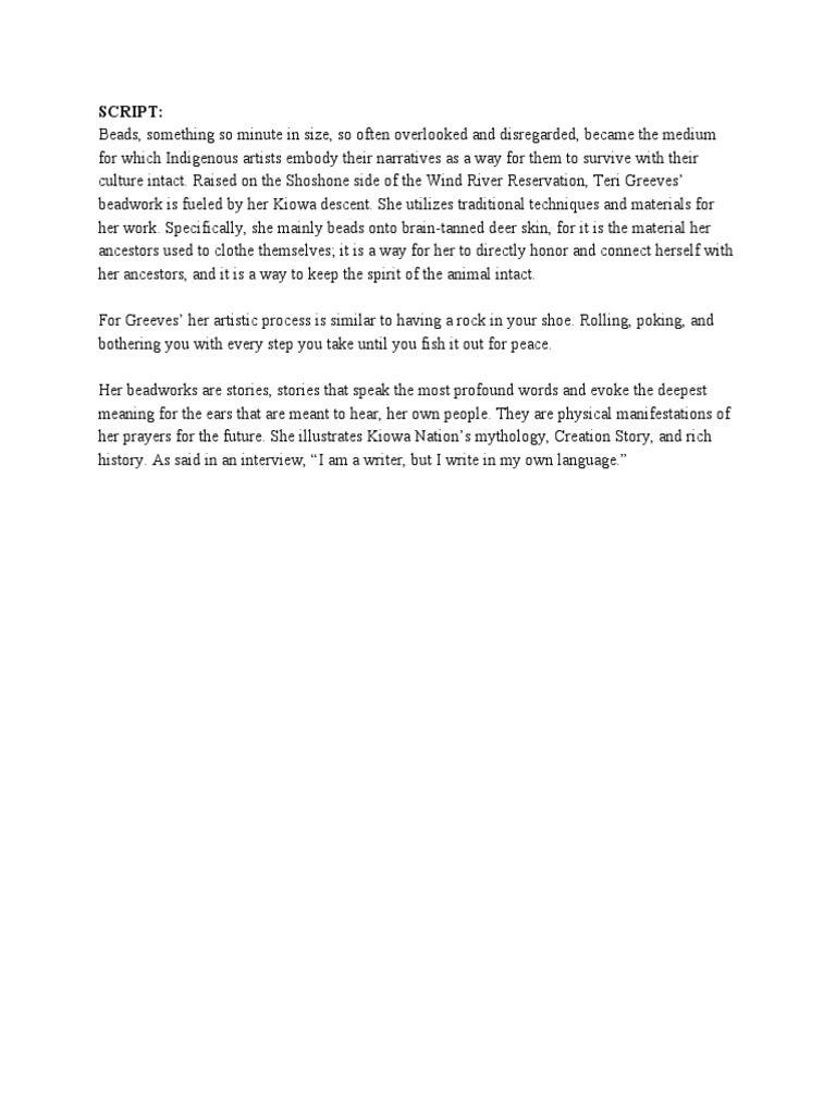 Podcast Script | PDF