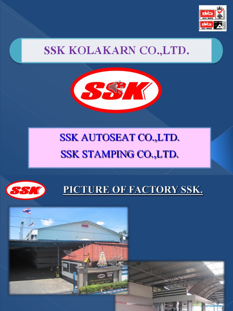 SSK Company Profile | PDF | Machines | Industrial Processes