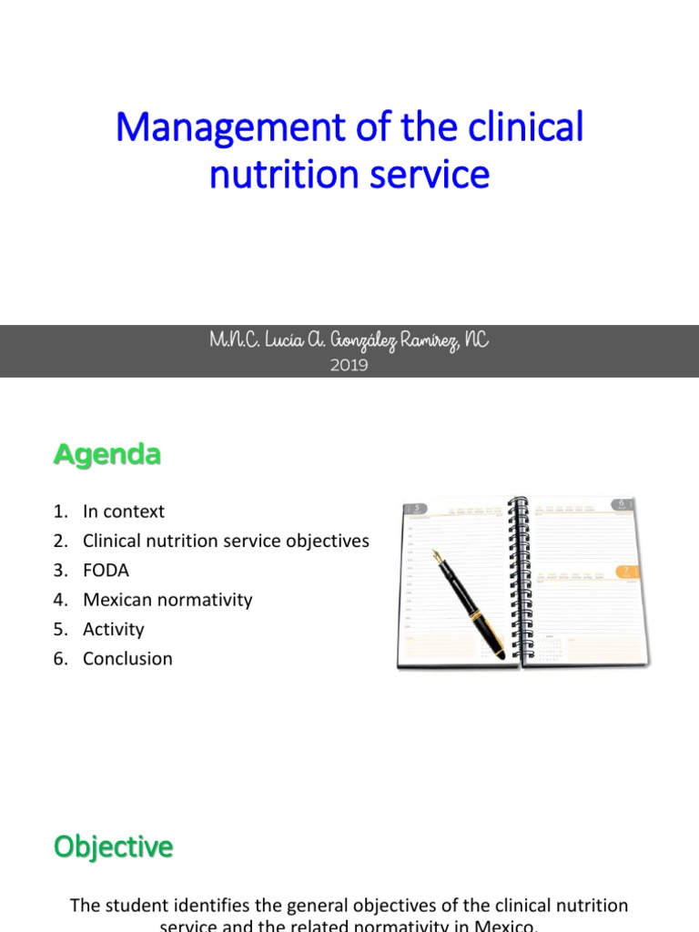 Management of The Clinical Nutrition Service | PDF | Nutrition | Diet ...