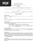(Kasunduan NG Pag-Utang) : Loan Agreement | PDF | Collateral (Finance ...