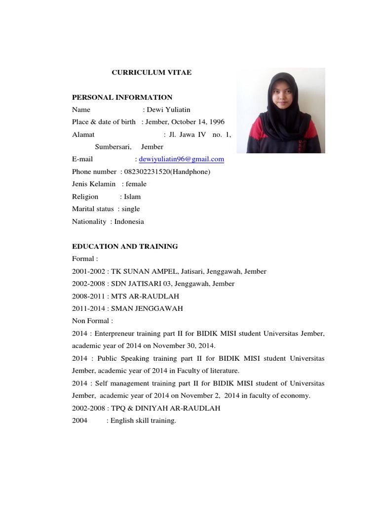 Curriculum Vitae | PDF | Behavior Modification | Learning