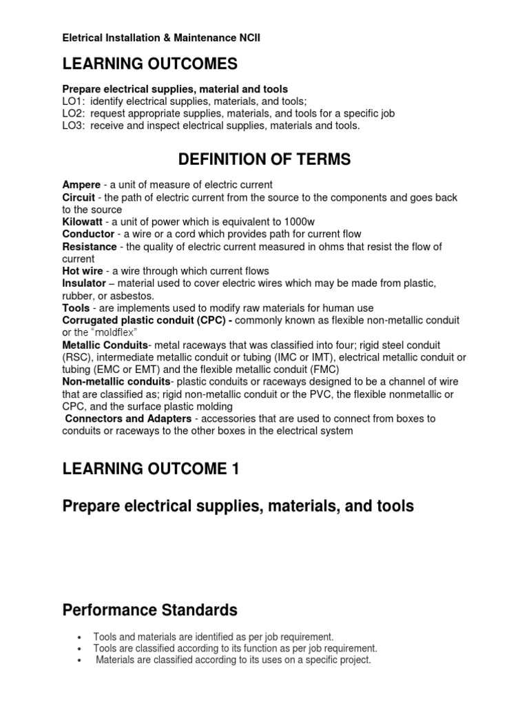 Eletrical Installation | PDF | Electrical Wiring | Electrical Connector