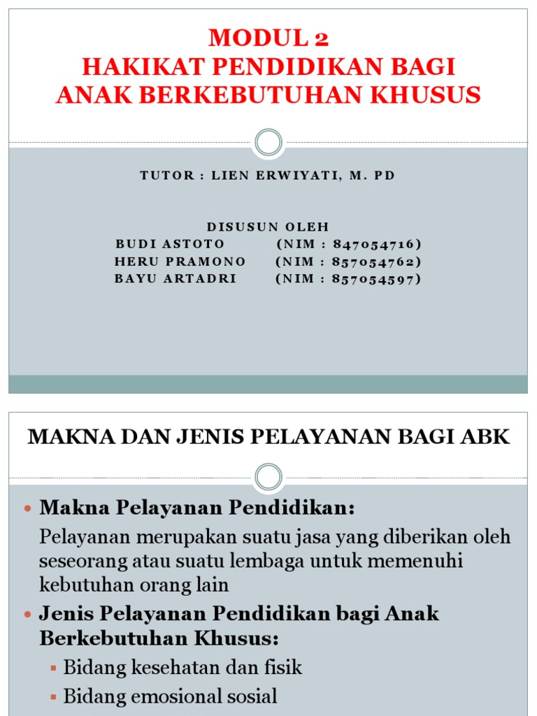 Abk Modul 2 | PDF