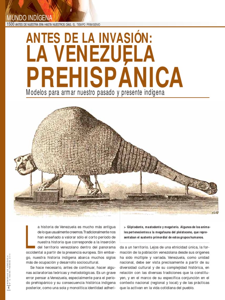 Antes de La Invasión: La Venezuela Prehispánica. Modelos para Armar ...
