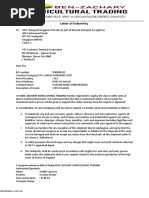 B L Surrender Letter Format | PDF