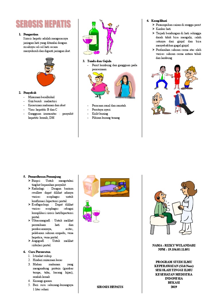 Leaflet Serosis Hepatis | PDF