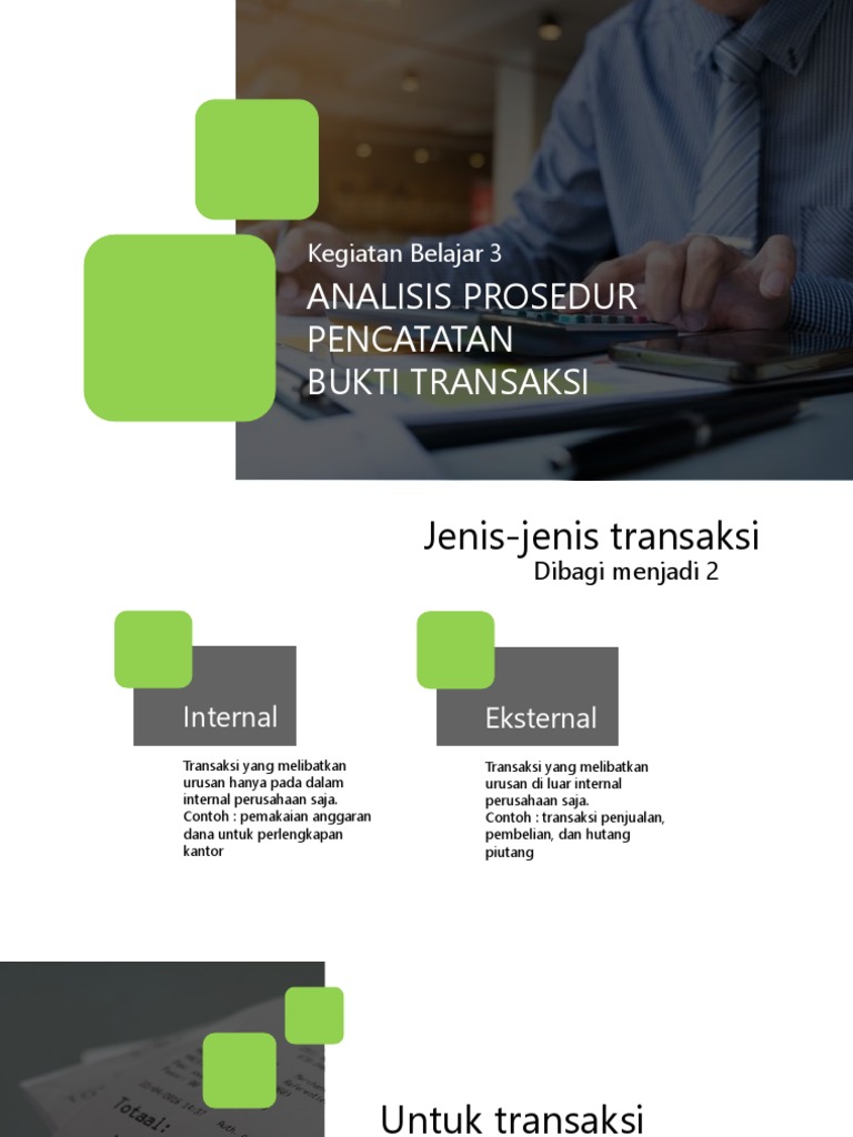 Modul 1 - Proses Administrasi Transaksi - Kegiatan Belajar 3 (Analisis ...
