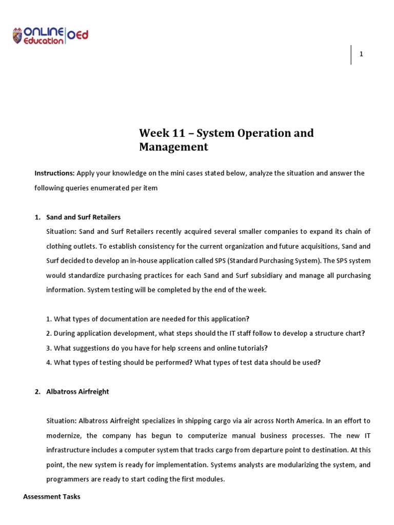 Week 11 - Assessment Tasks | PDF | Programmer | Areas Of Computer Science