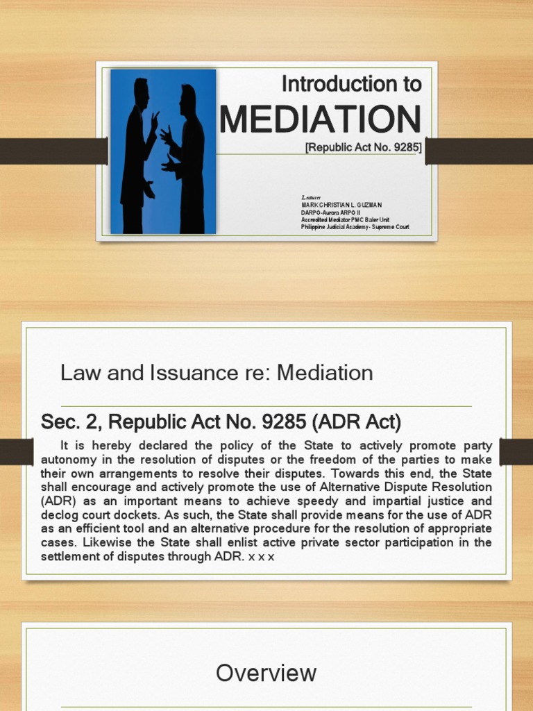 Mediation Guide for Legal Professionals | PDF | Mediation | Alternative ...