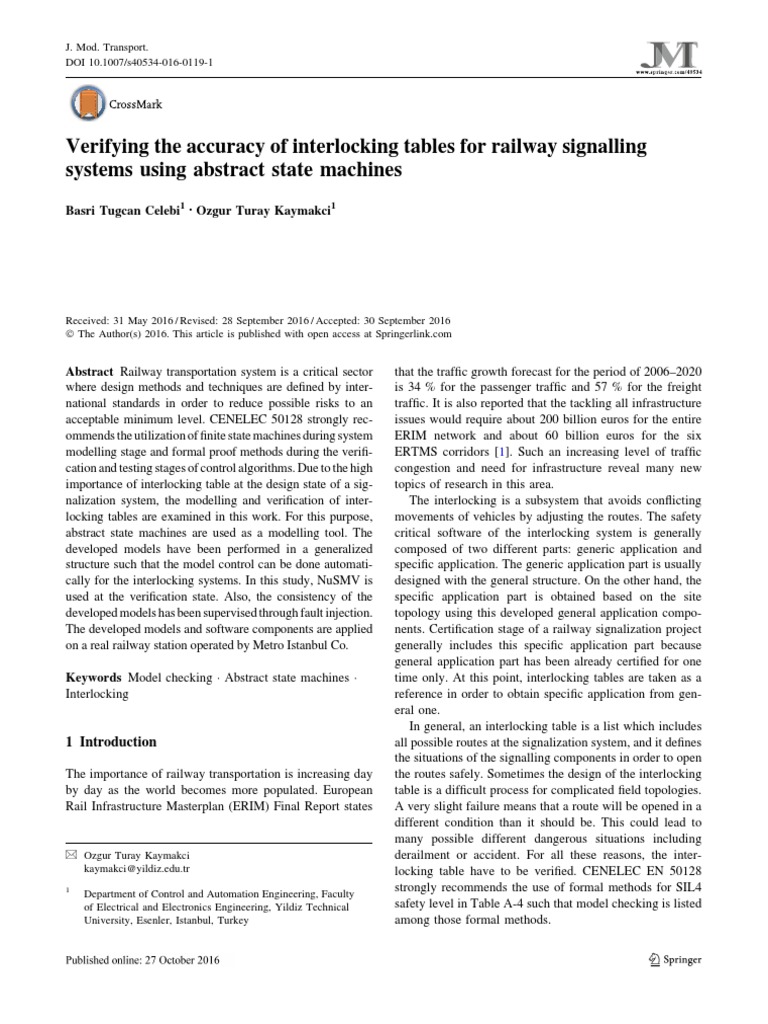Interlocking Tables | PDF | Formal Verification | Function (Mathematics)