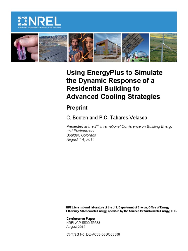 Using Energy Plus | PDF | Hvac | Efficient Energy Use