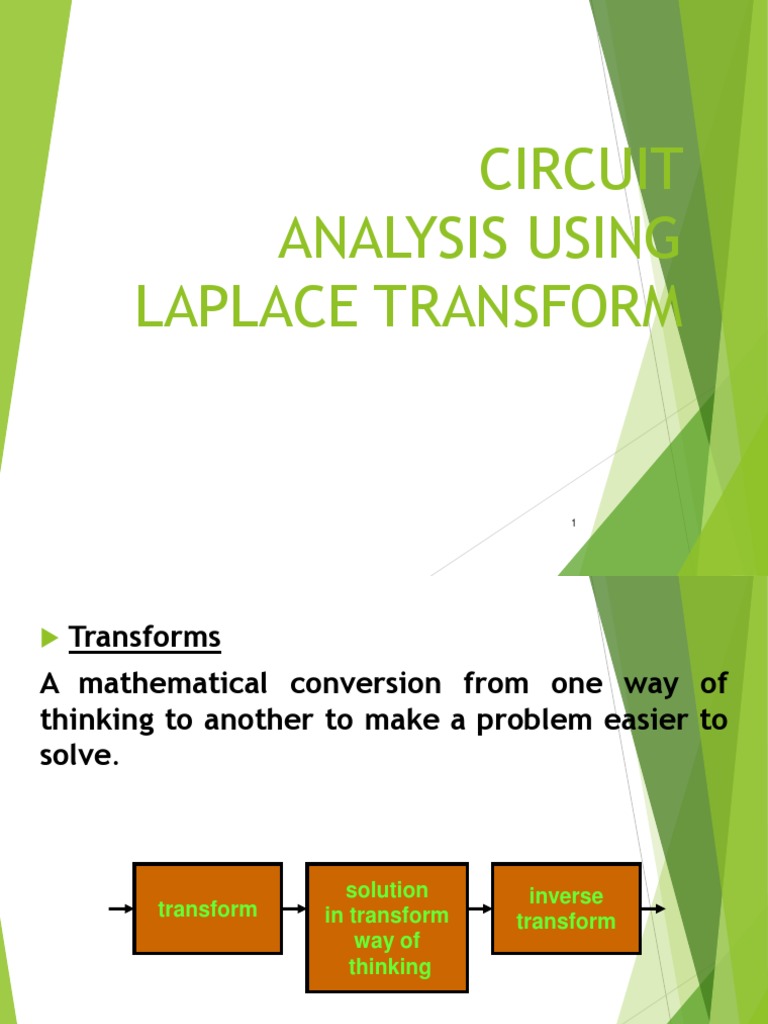Laplace Circuit Analysis | PDF | Laplace Transform | Fraction (Mathematics)