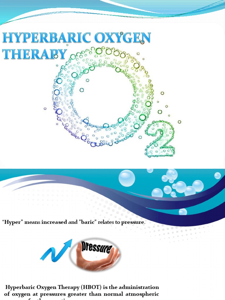 Hbot | PDF | Oxygen | Ischemia