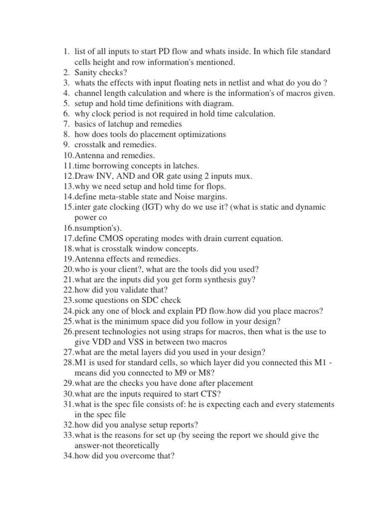 Physical Design | PDF | Electronic Engineering | Digital Electronics