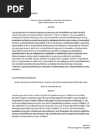 Halimbawa NG Abstrak | PDF