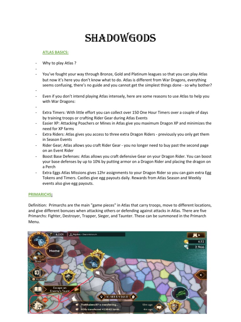 Atlas Basics | PDF | Trapping | Leisure