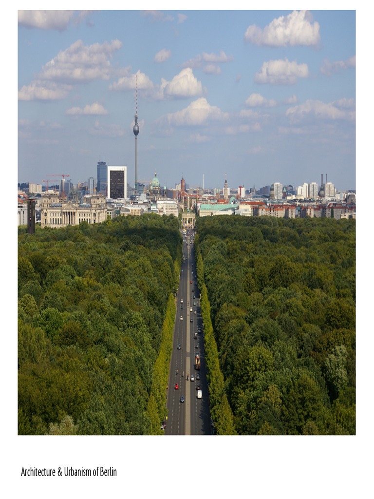 Berlin's Urban Evolution and Architecture | PDF