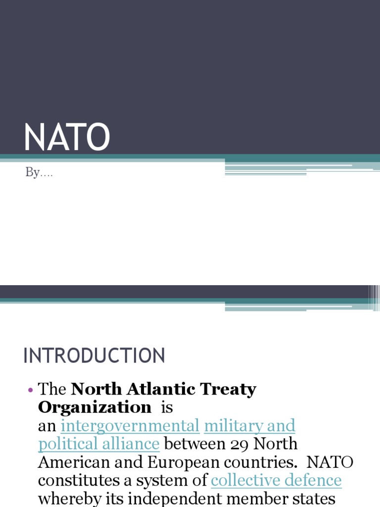 New Microsoft PowerPoint Presentation | PDF | Nato | Global Politics