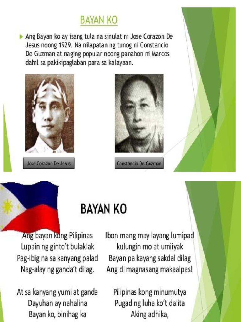 Bayan Ko Tula | PDF