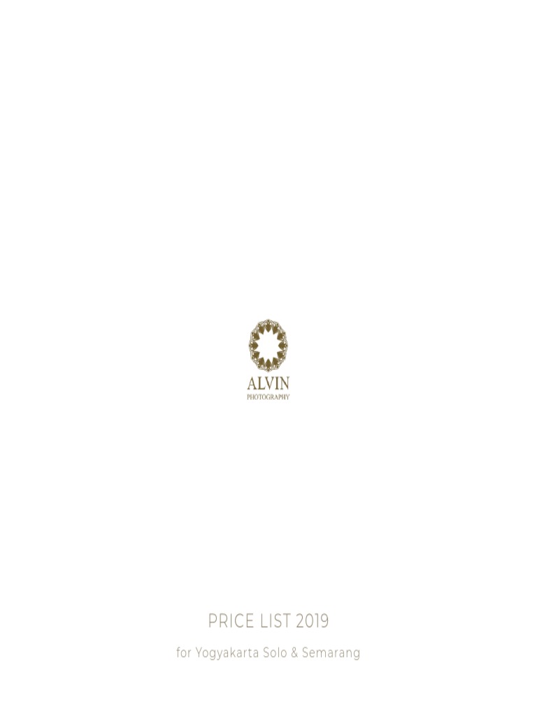 Price List 2019: For Yogyakarta Solo & Semarang | PDF | Indonesian ...