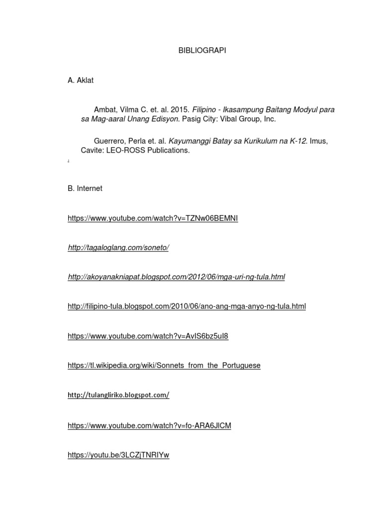 Biblio Grap I | PDF | Foreign Language Studies