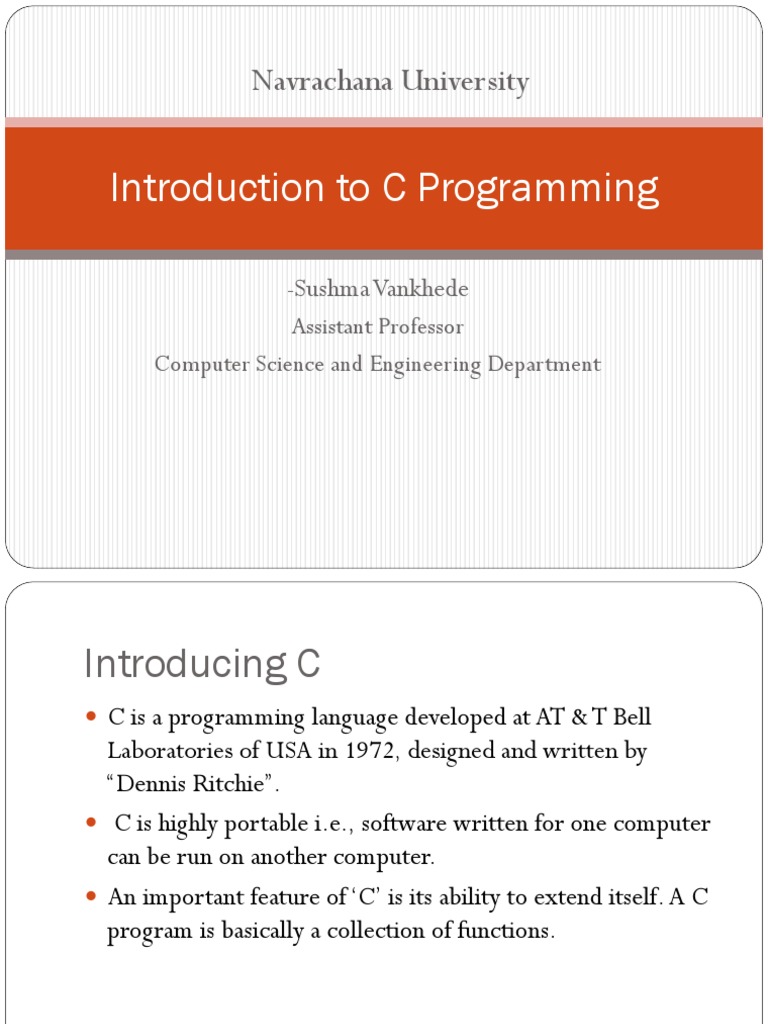 Basics of C Programming | Download Free PDF | C (Programming Language) | Control Flow