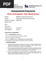 Quantity Surveying Past Papers | PDF