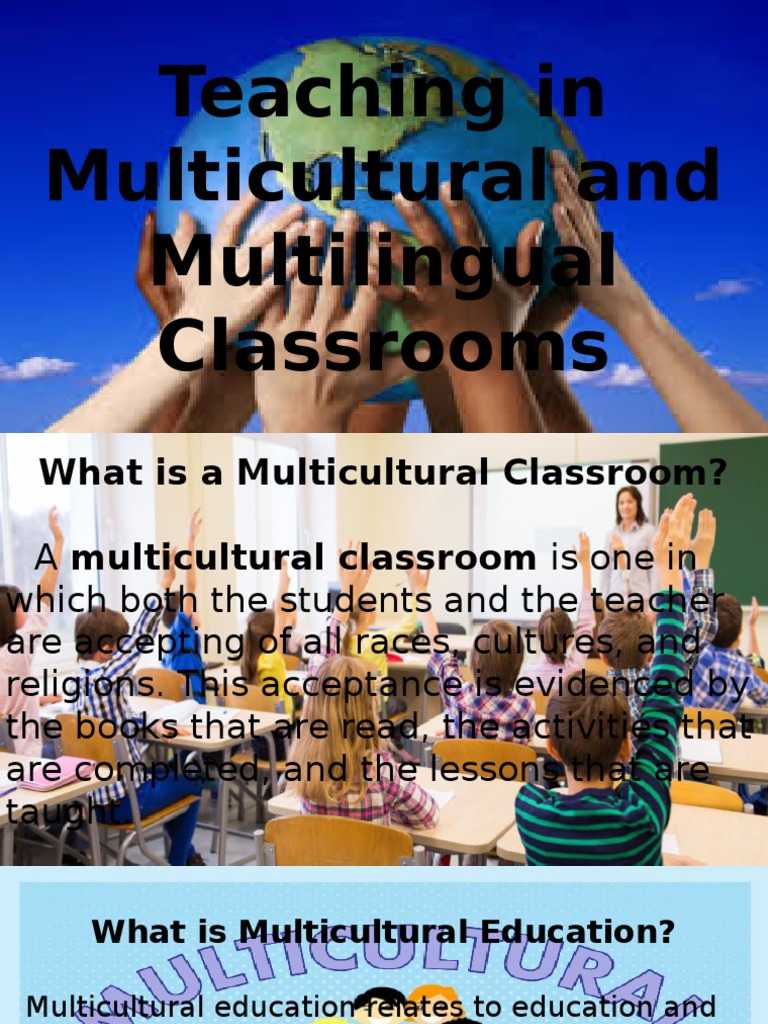 Teaching in The Multi Lingual Classroom | PDF | Multiculturalism | Pedagogy
