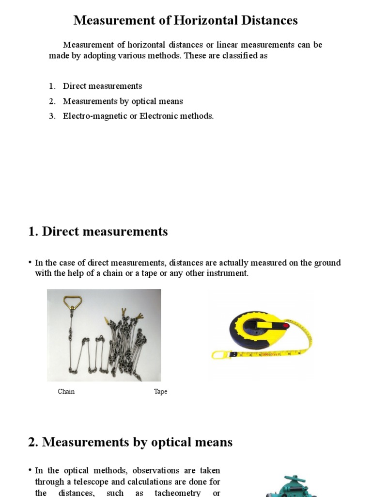 Basic Surveying Notes | PDF | Surveying | Measurement