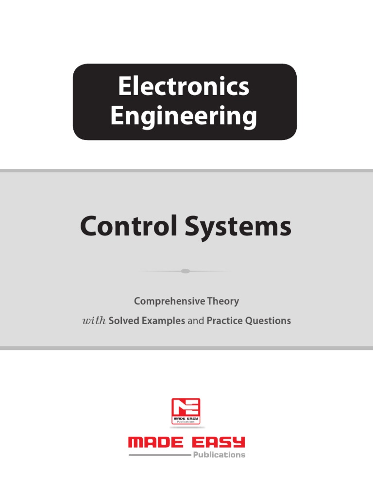 Electronics Engineering: Control Systems | PDF | Control Theory ...