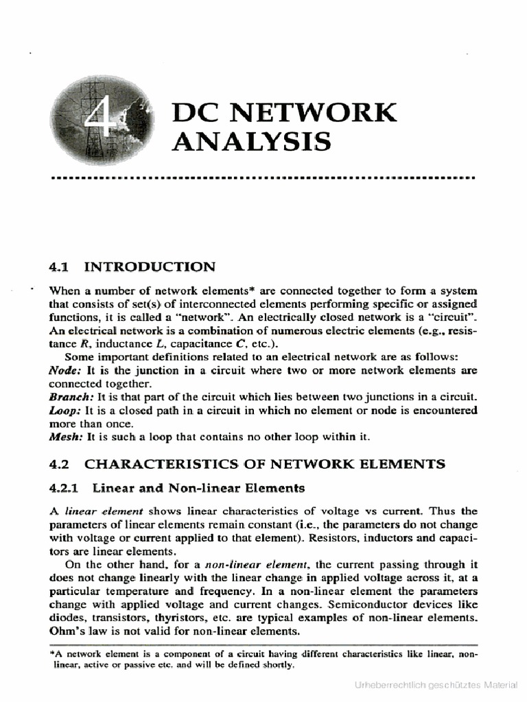Circuit Theory (DC) | PDF