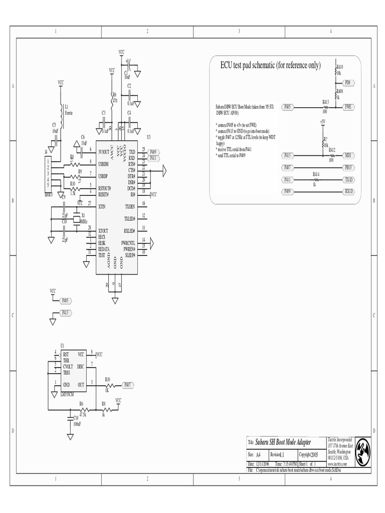 SH7055 Boot Mode PDF | PDF