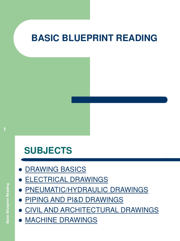 Basic Blueprint Reading Guide | PDF | Contour Line | Valve