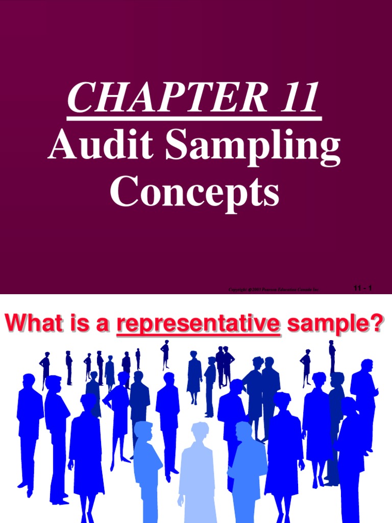 Audit Sampling Concepts: 2003 Pearson Education Canada Inc | PDF ...