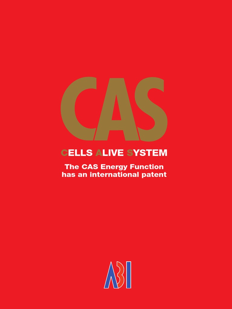 Cell Alive System Cas PDF | Download Free PDF | Foods | Japan
