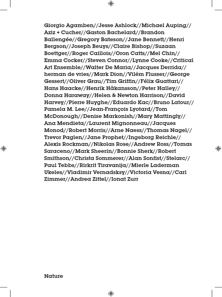 Jeffrey Kastner Nature Whitechapel Documents of Contemporary Art | PDF ...