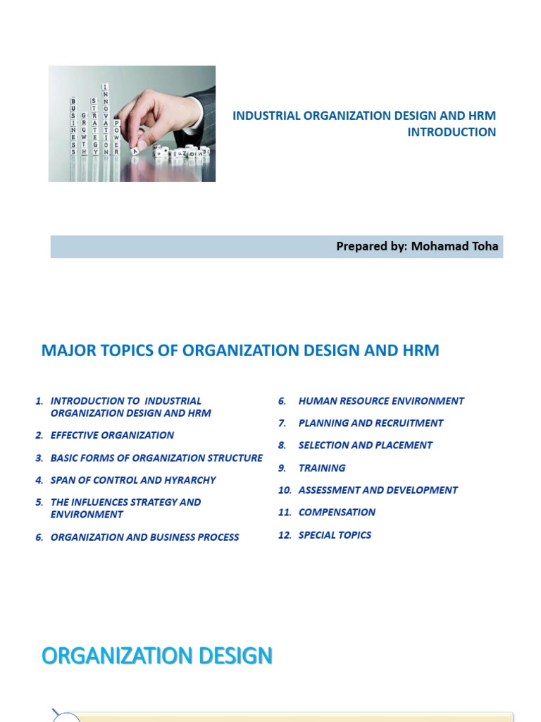 Od HRM 1 Introduction To Od HR | PDF | Human Resource Management ...