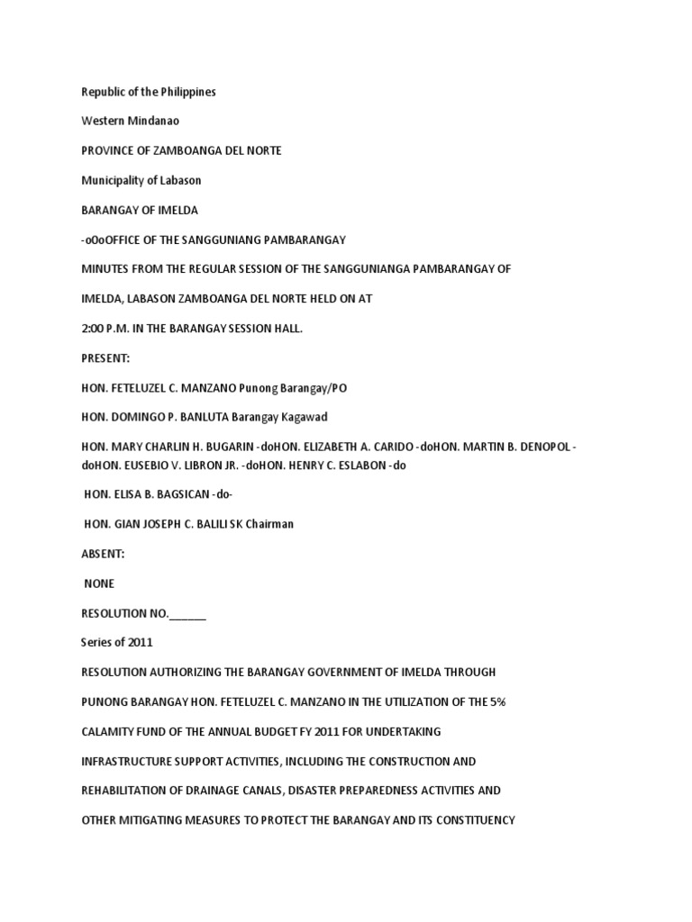 BDRRM Executive Order 2 | PDF | Public Sphere | Disaster And Accident