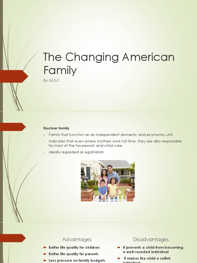 The Changing American Family | Download Free PDF | Surrogacy | Mother