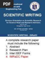 ISEF Research Plan Sample | PDF | Scientific Control | Experiment