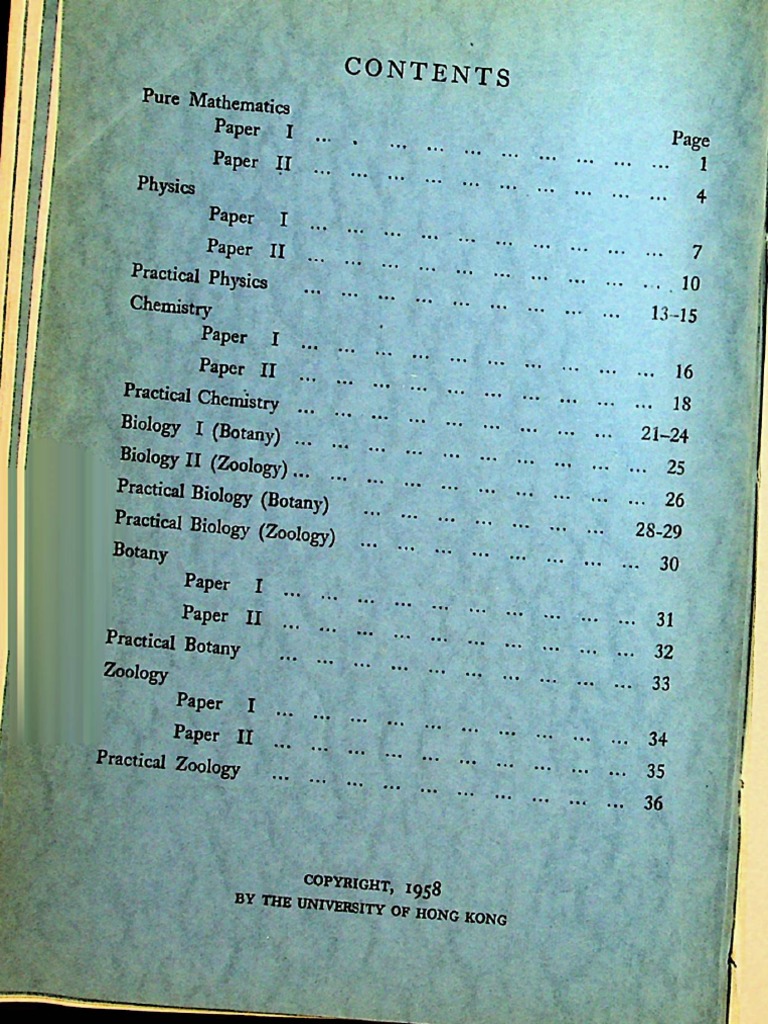1958 AL Pure Mathematics Paper 1, 2 | PDF 1958 AL Pure Mathematics Paper 1, 2 | PDF