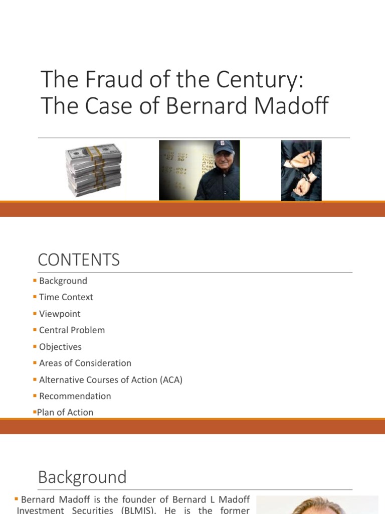 The Rise and Fall of Bernard Madoff: An Analysis of the Largest Ponzi ...