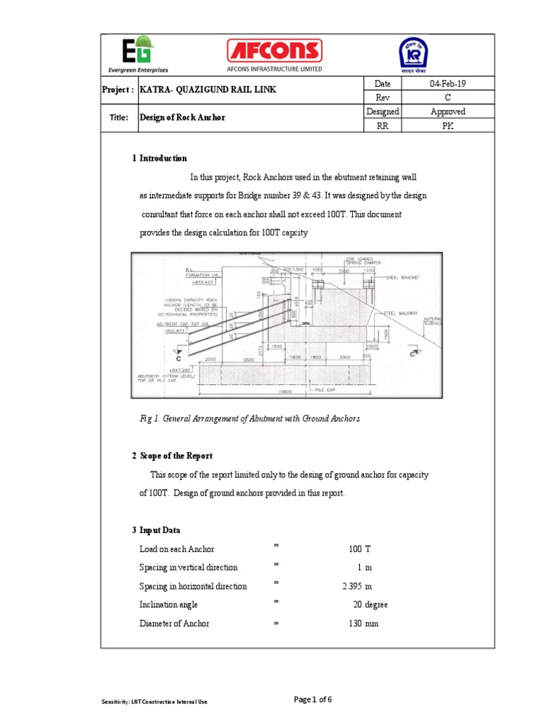 Revised Design Document | Download Free PDF | Prestressed Concrete ...
