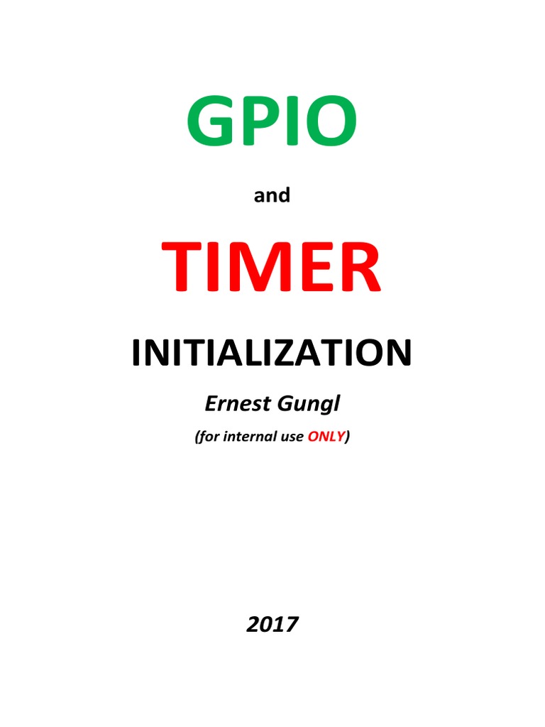 GPIO Initialization For ARM Microprocessor | PDF | Microcontroller | Computer Engineering