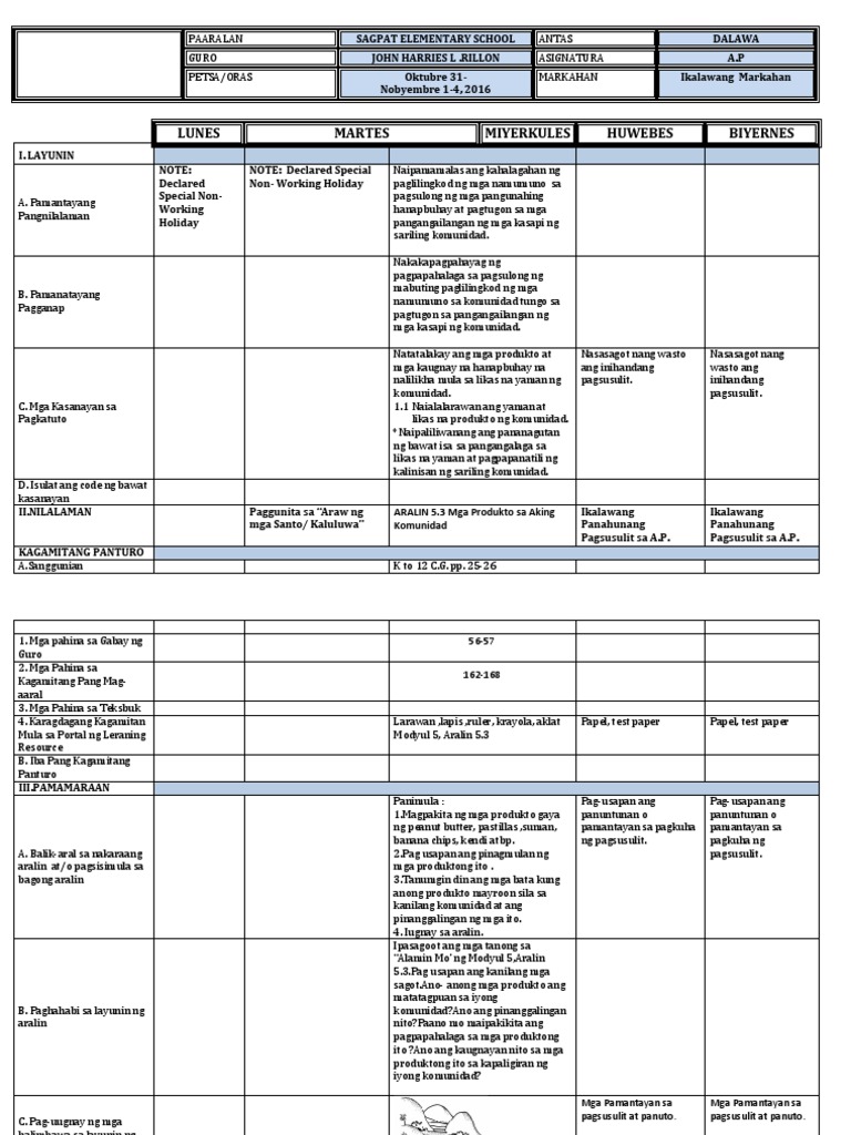 DLL in AP II q2, w10 | PDF